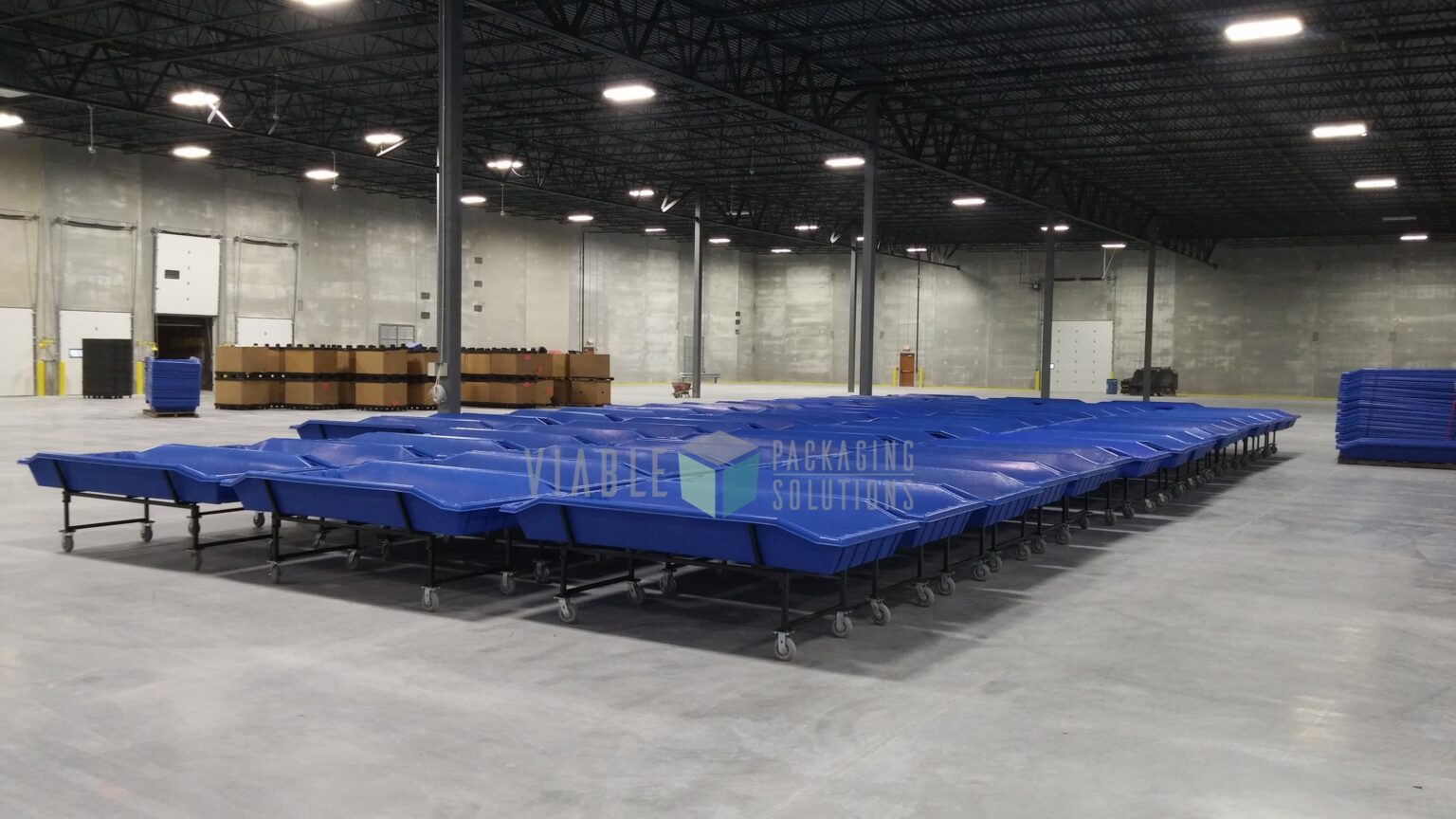 Elevated Sorting Table - Viable Packaging